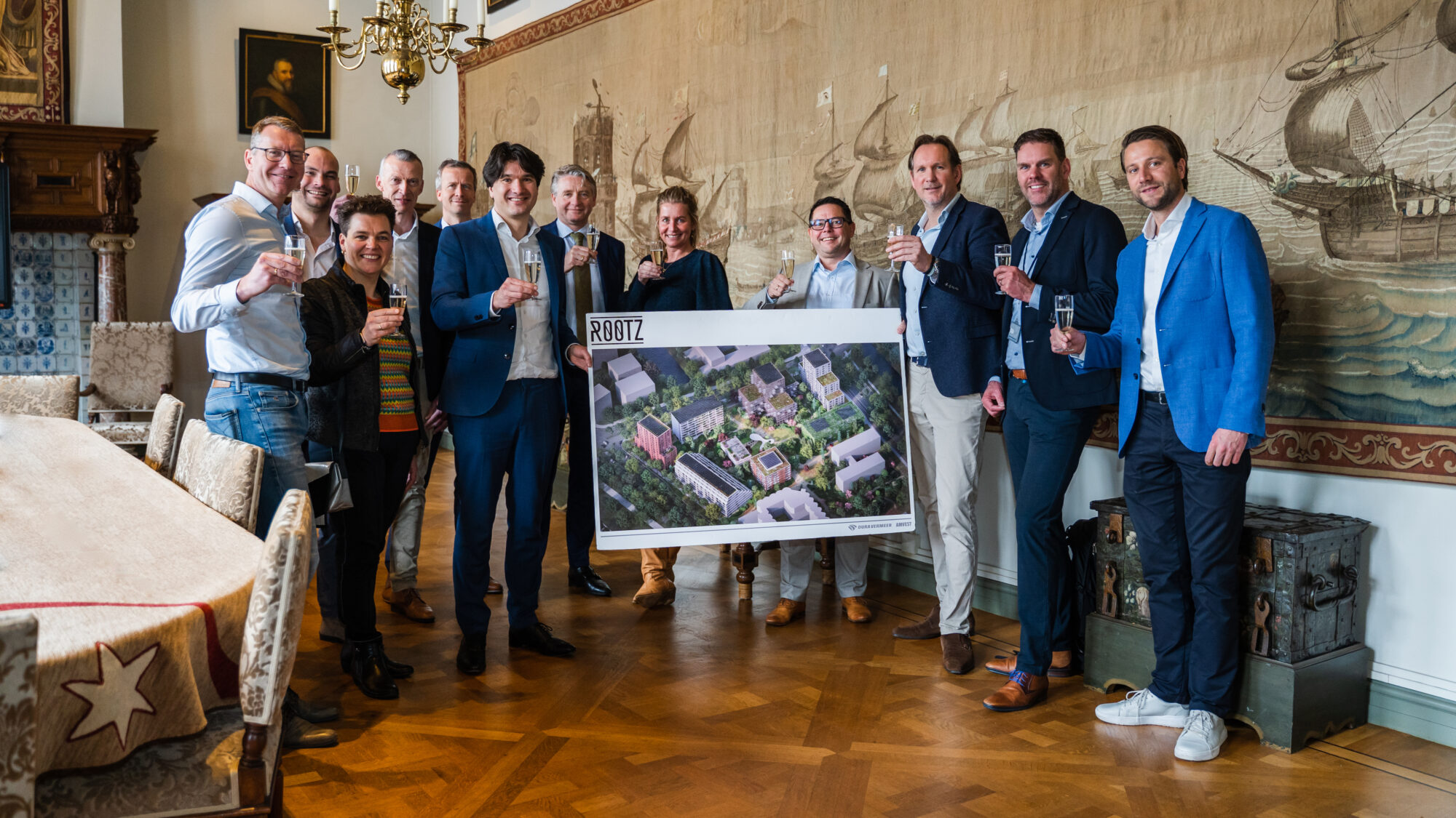Anterieure overeenkomst voor het project Rootz op het voormalig Belcanto-terrein getekend – Amvest